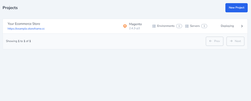StoreFrame Hub⚡️Deploy & Manage Magento 2 Stores